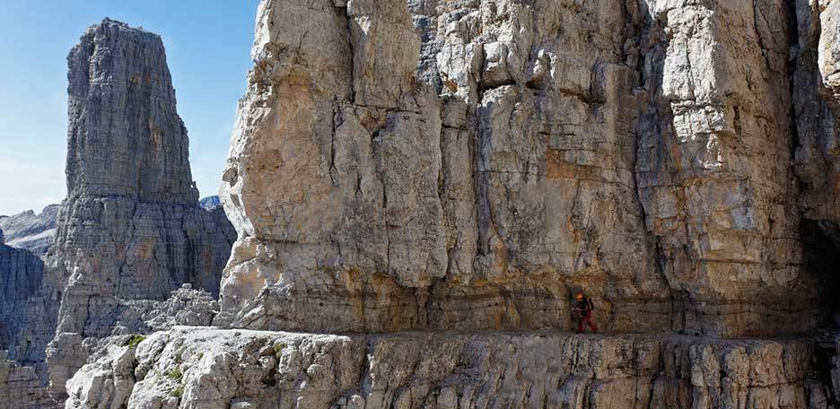 Bocchette Alte Via Ferrata - Powrock