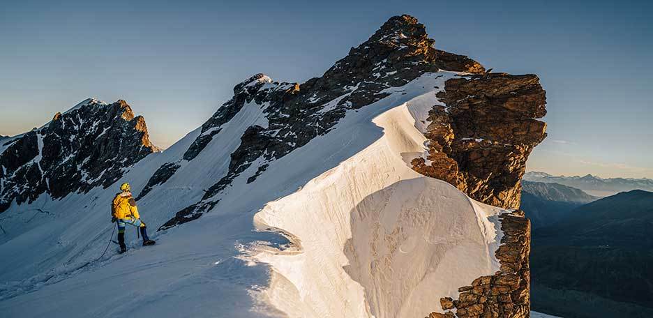 Breithorn Traverse: Eastern, Central & Western Breithorn - Powrock