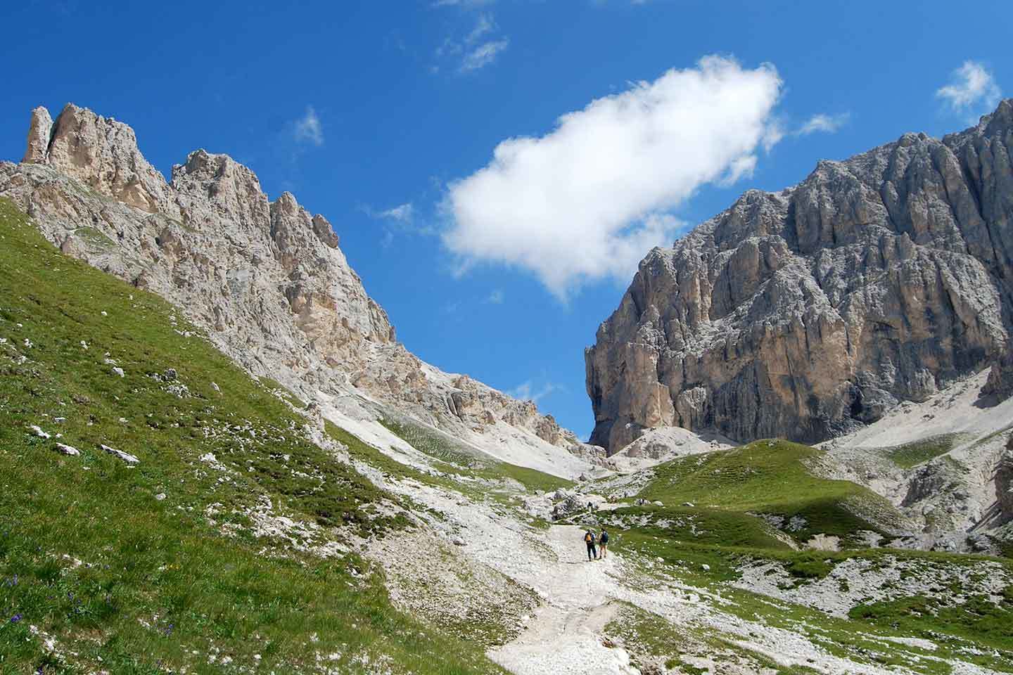 Catinaccio Trekking Traverse - Powrock