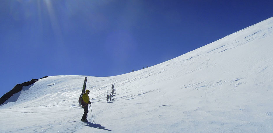 Sci Alpinismo al Monte Ortles - Powrock